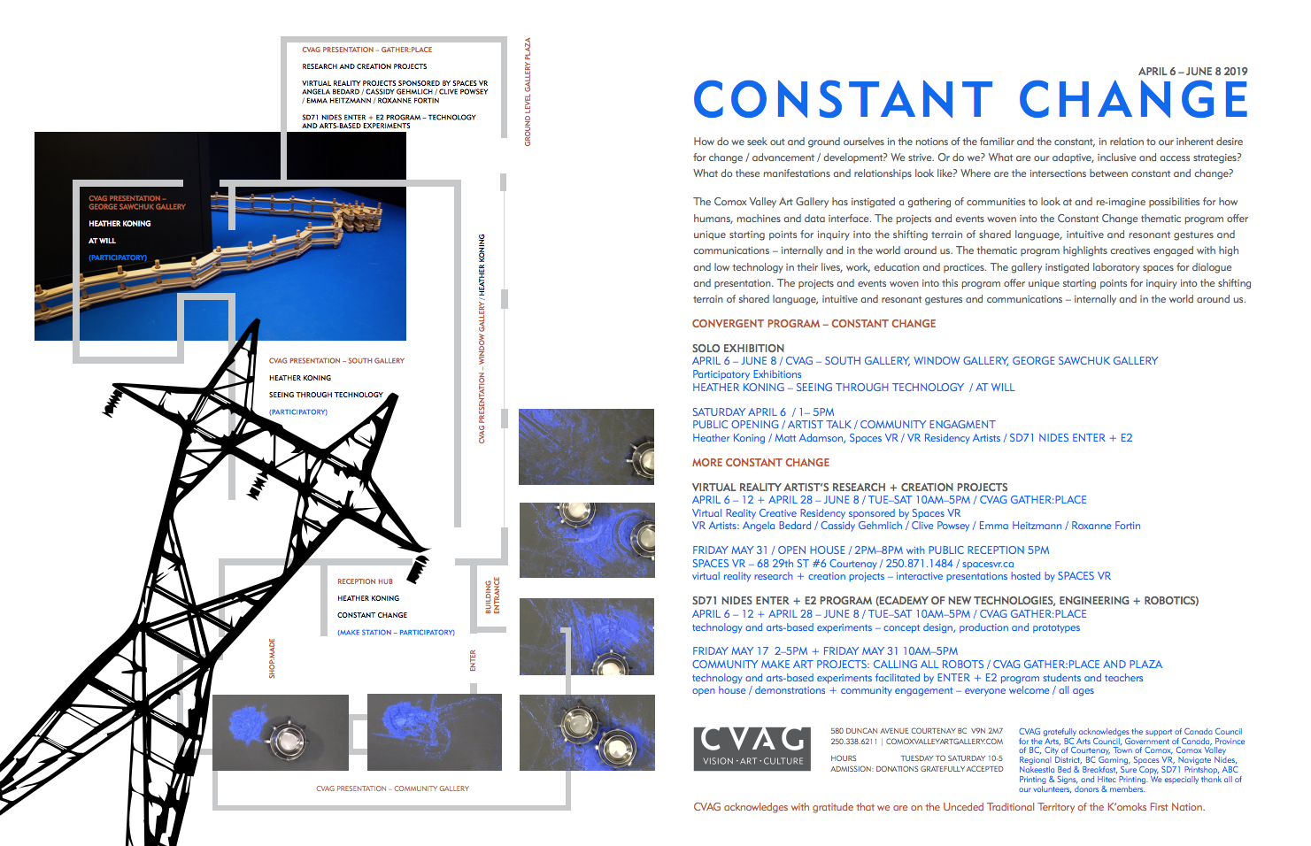 Constant Change – E-Program / Printed Matter - Comox Valley Art Gallery